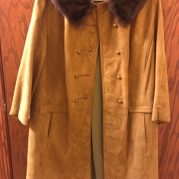 Highlander | Jackets & Coats | Vintage 96s Highlander Mink Suede Coat ...